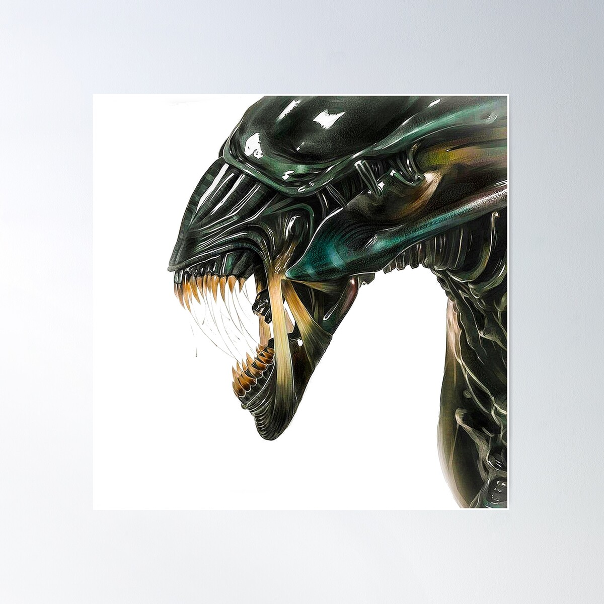 Fwc 2161 Aliens Poster Wall Art, Modern Wall Decor For Living Room ...