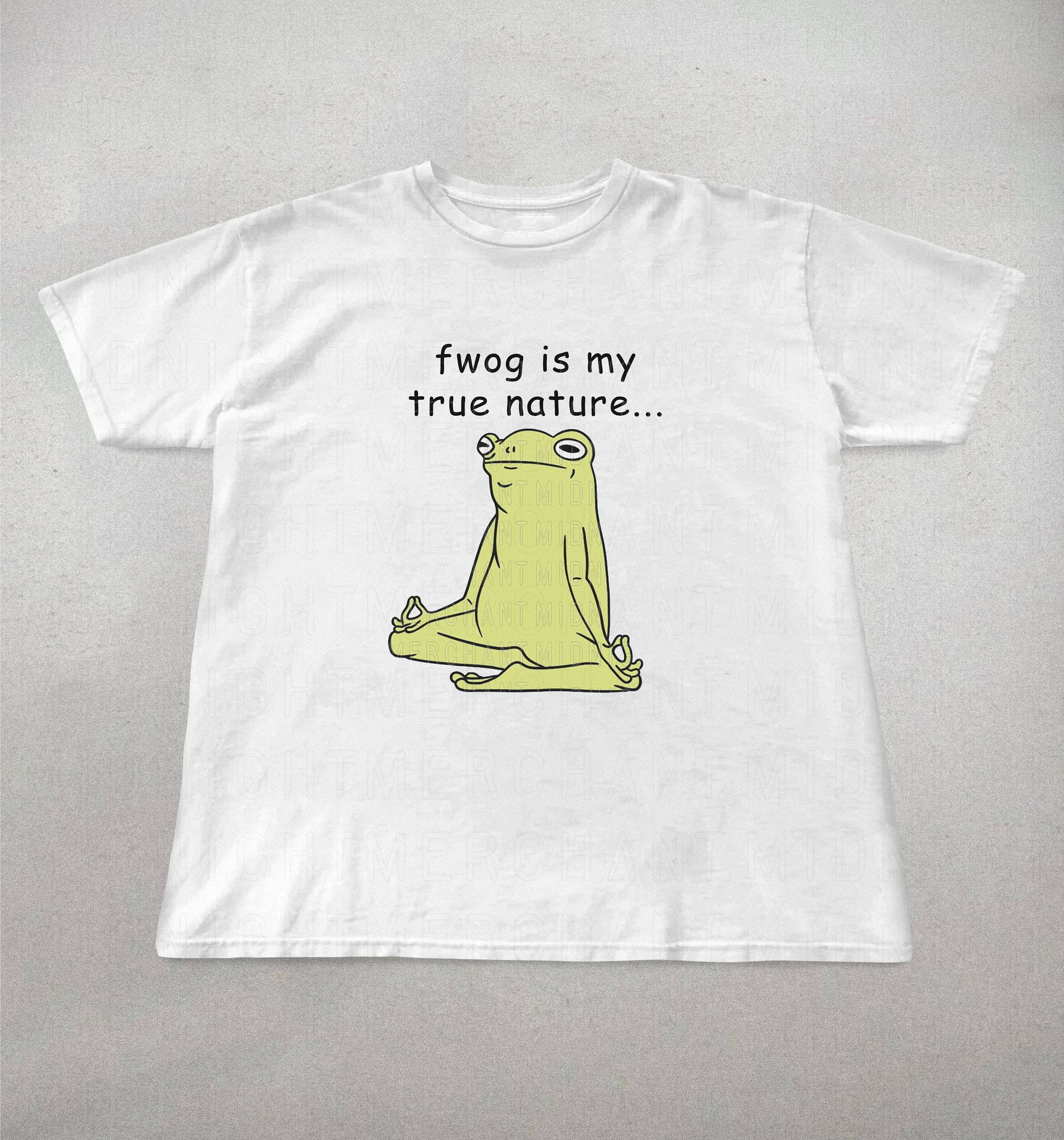 Fwog is my true nature T-shirt, Funny Frog shirts, Unisex shirts, Frog ...