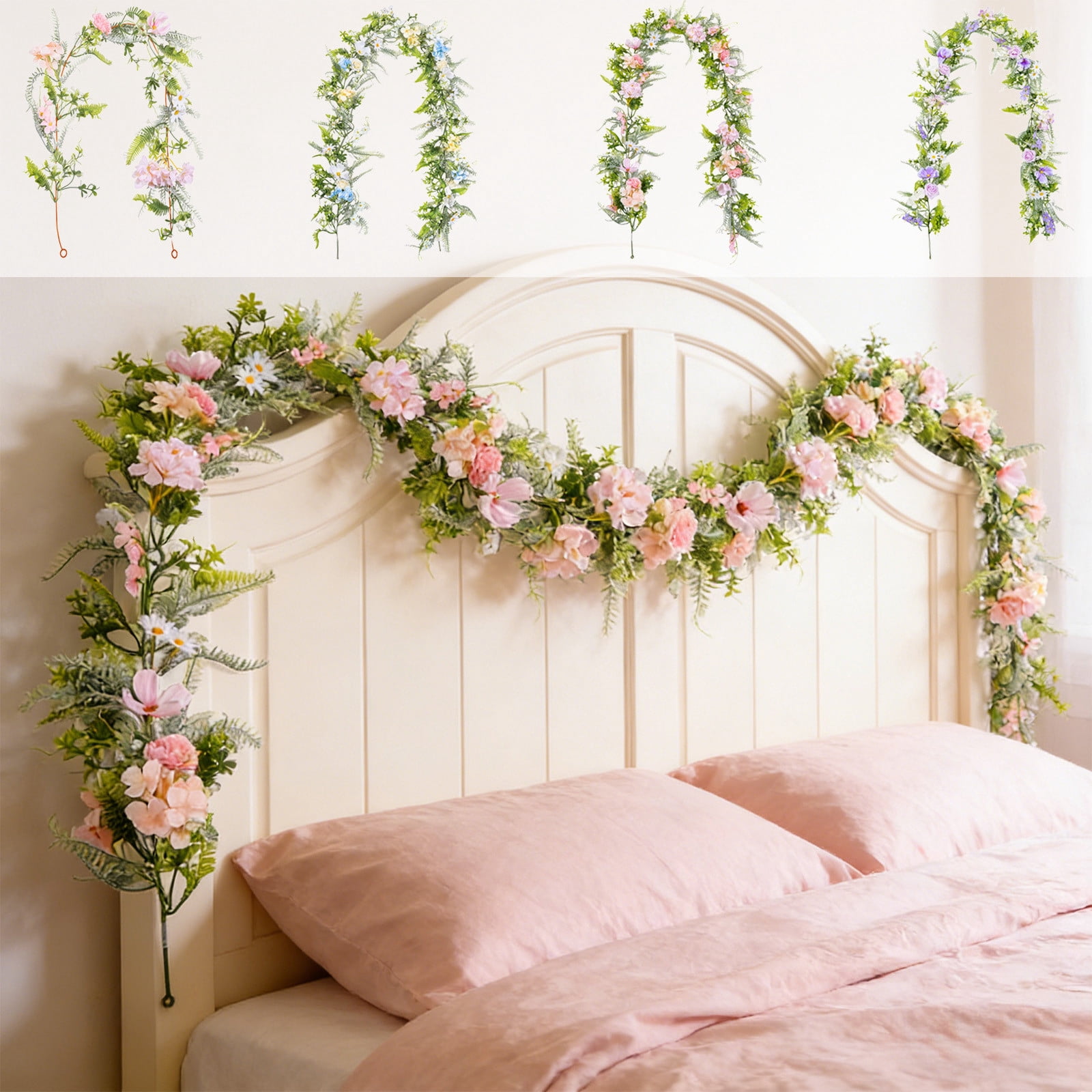 Fwttom Greenery Spring Garland 39