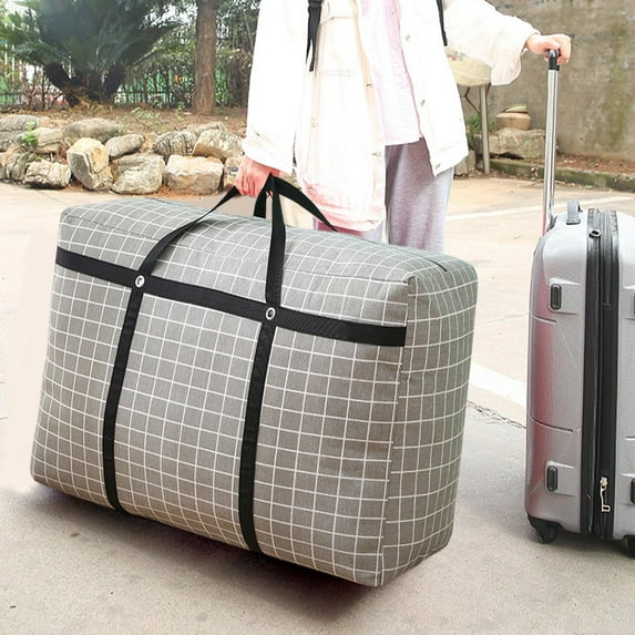 Fwttom Storage Bags, Extra Large Thick Moving Bags with Double Zipper ...