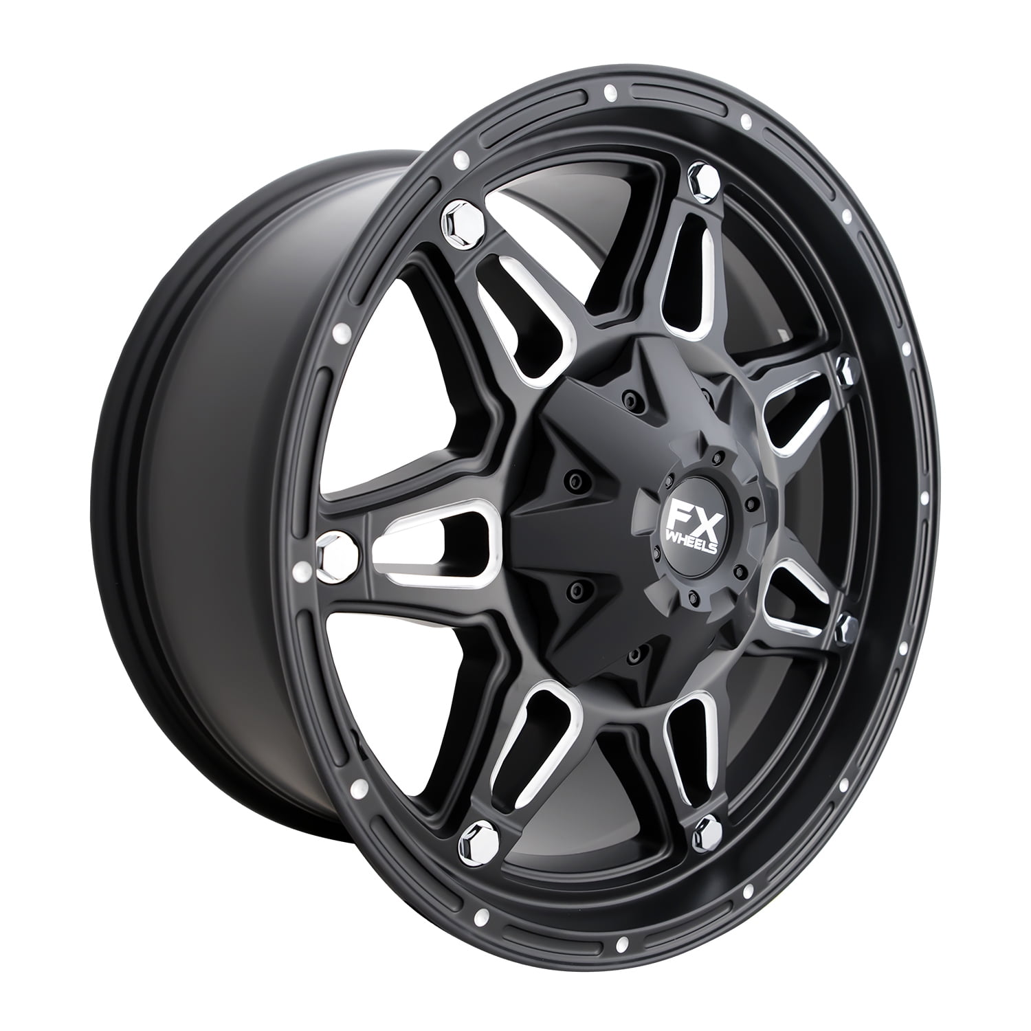 FX Wheel 114895501 Wheel FX14 Series 18x9" 5x4.50/5x5.00" 5.06" Powder ...