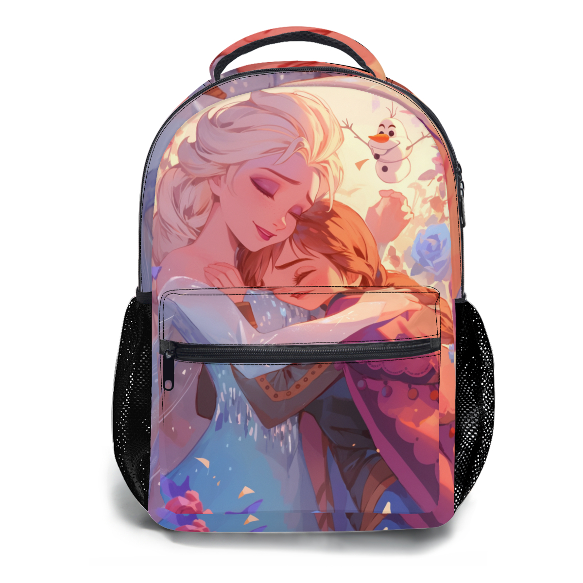 Fxrozen Full Print Adorable Backpack·Cute Cartoon Pattern Daily ...