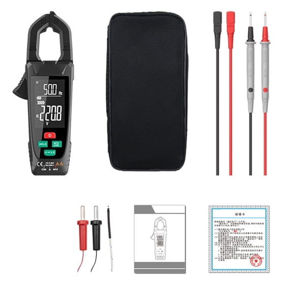 Fy382 30Mm Clamp Digital Automatic Clamp Meter Smart Clamp Multimeter ...