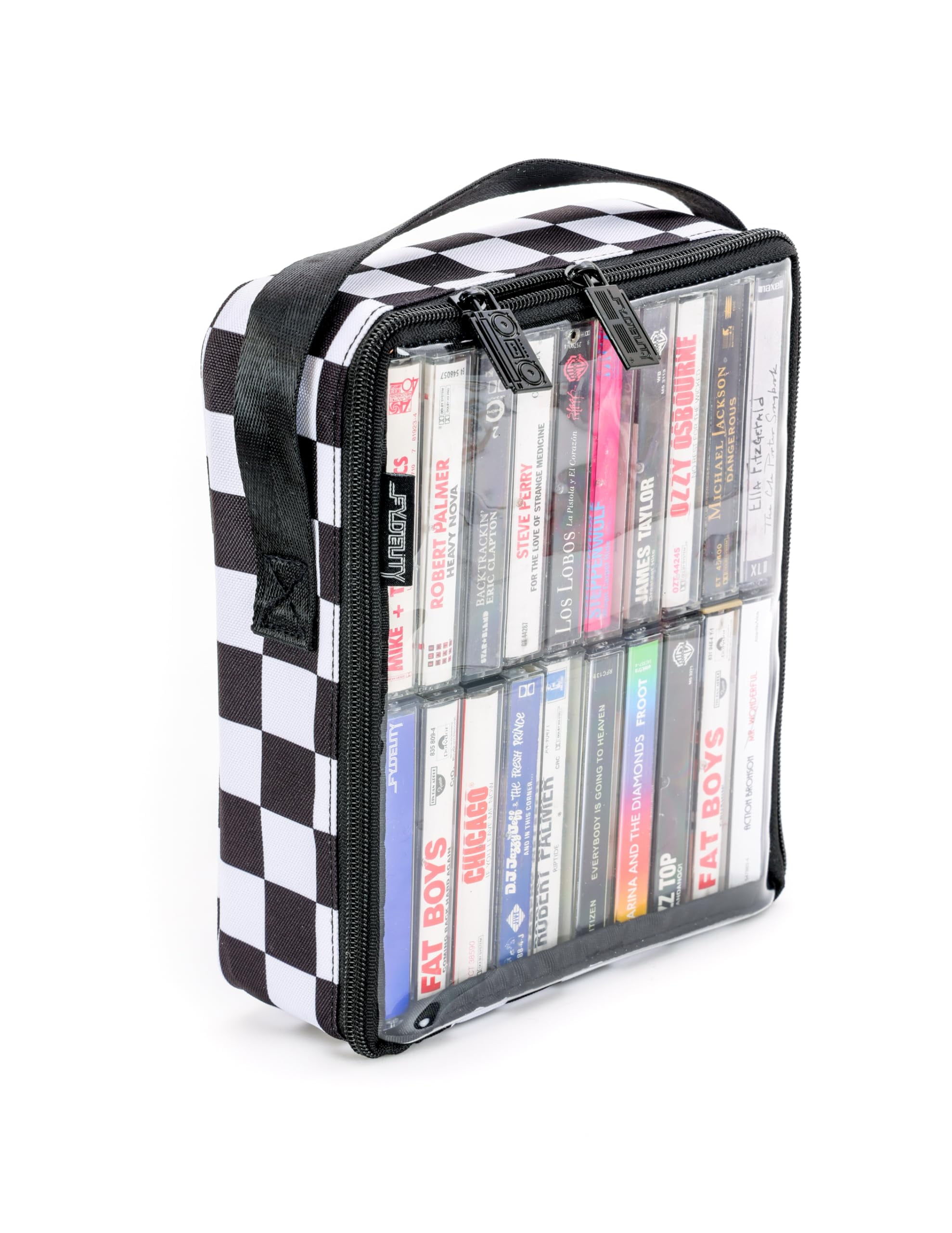 Fydelity Audio Cassette Tape KEF16 Storage Case Holds 20 Cassettes ...
