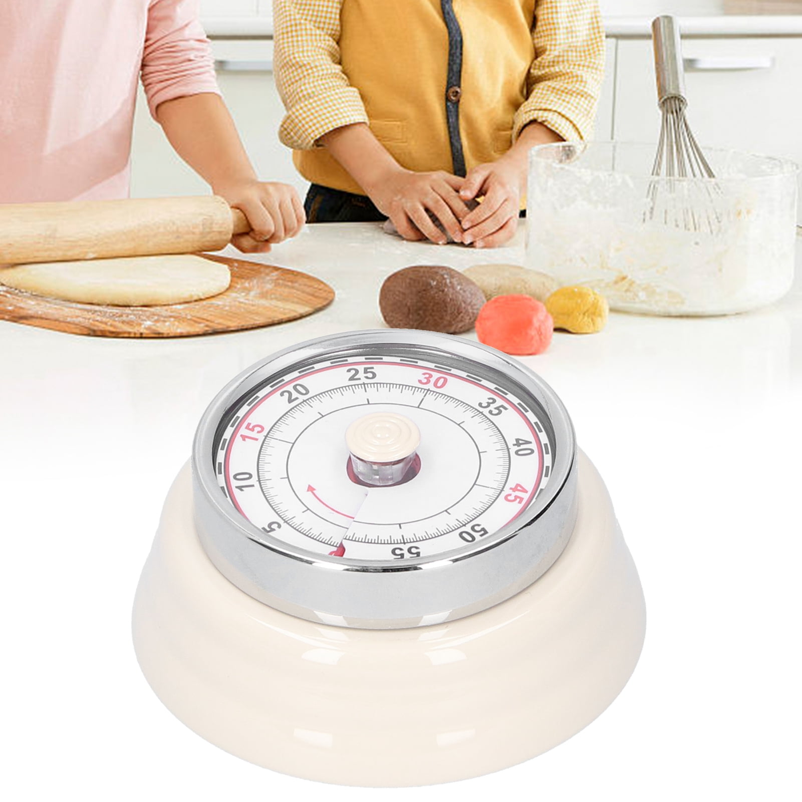 Fyearfly Mechanical Kitchen Countdown Timer with Magnetic Back 60 ...