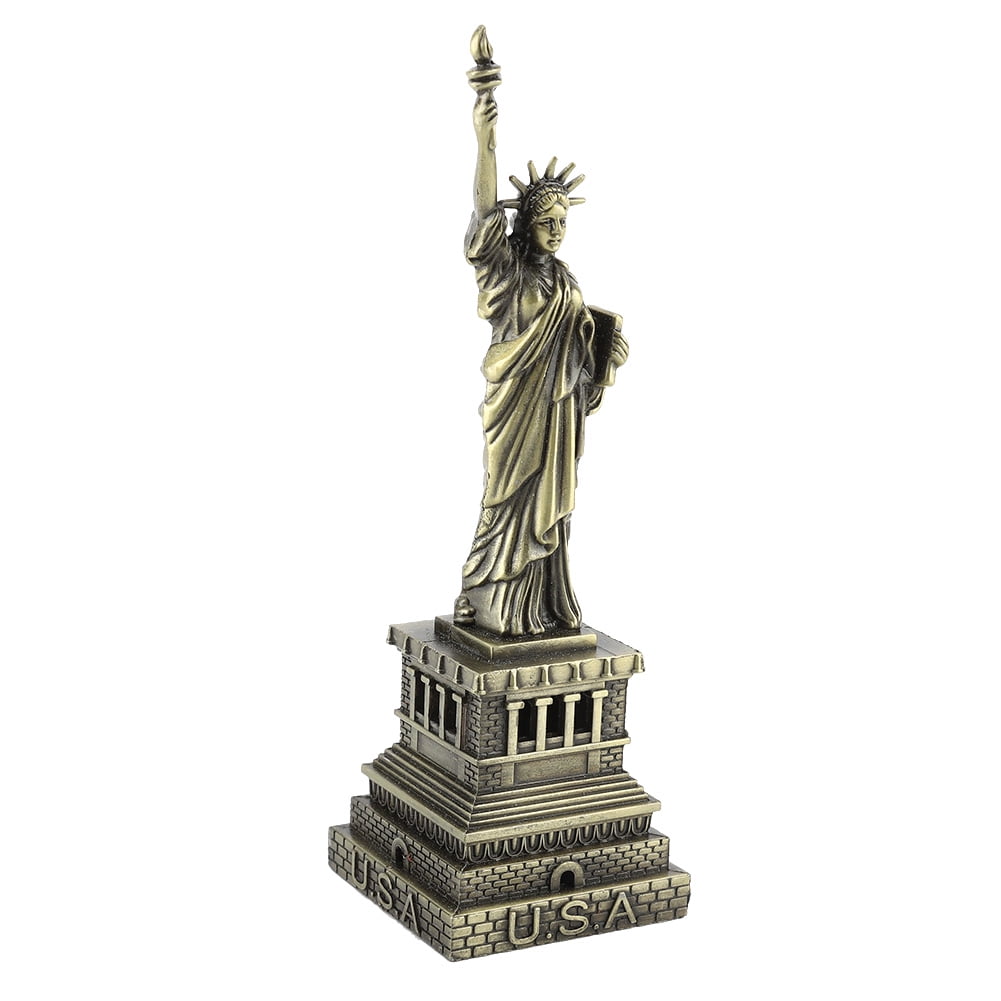 Fyearfly Mini Empire State Model,Statue Of Liberty Metal Building Model ...