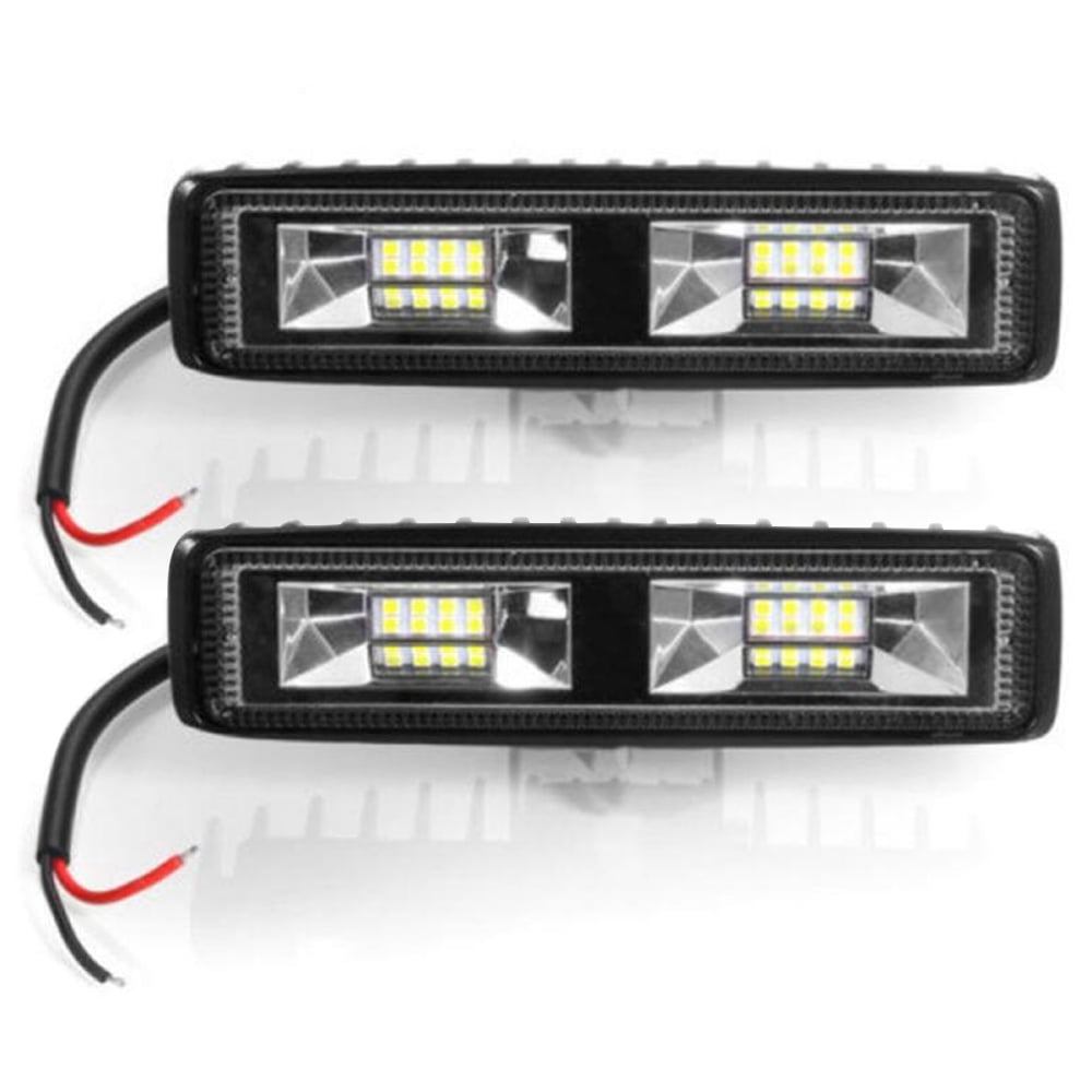 Fyeme 2Pcs Fog Lights for Cars, Led Light Bar, Led Spot Flood Combo ...