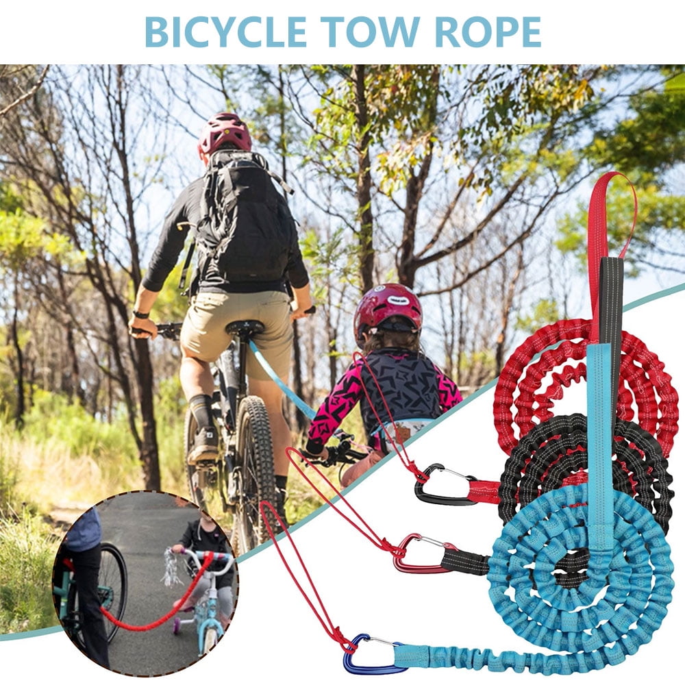 Fyeme 3M Bike Tow Rope for Kids, MTB & Cycling Stretch Pull Strap for ...