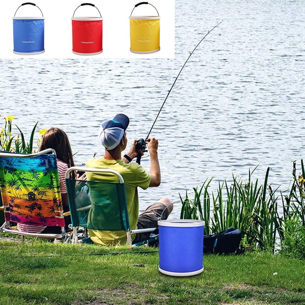 Fyeme Collapsible Bucket 11L Foldable Water Bucket 11 x 9.84inch ...