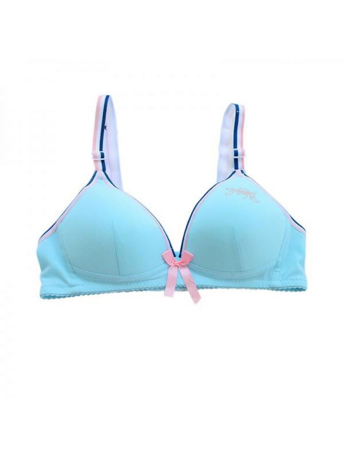 Fymall Girl Cotton Underwear Teen Training Bra Youth Breast Bras ...