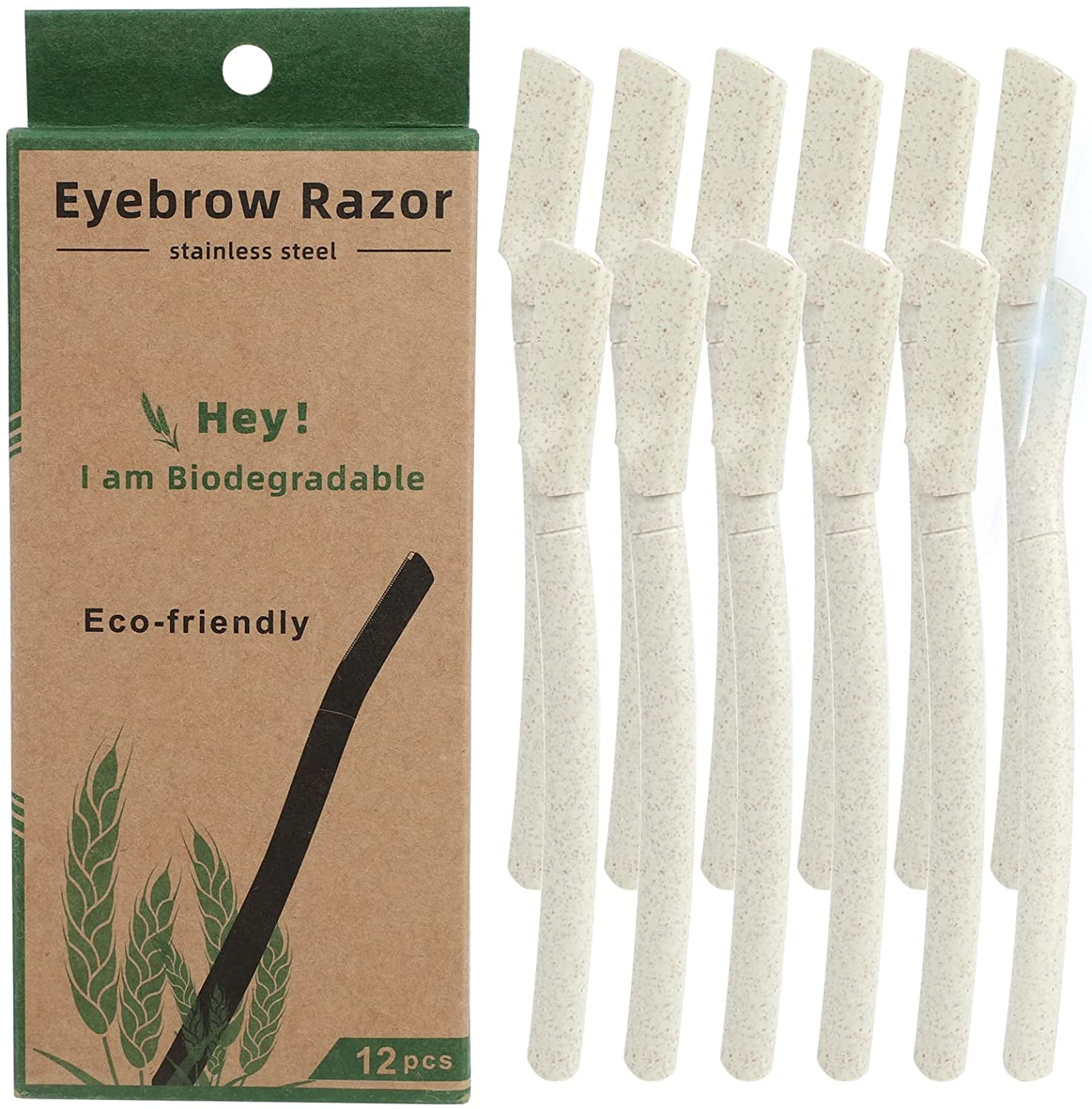 Fymlhomi 12Pcs Dermaplaning Blades for Face, Face Razors for Women ...