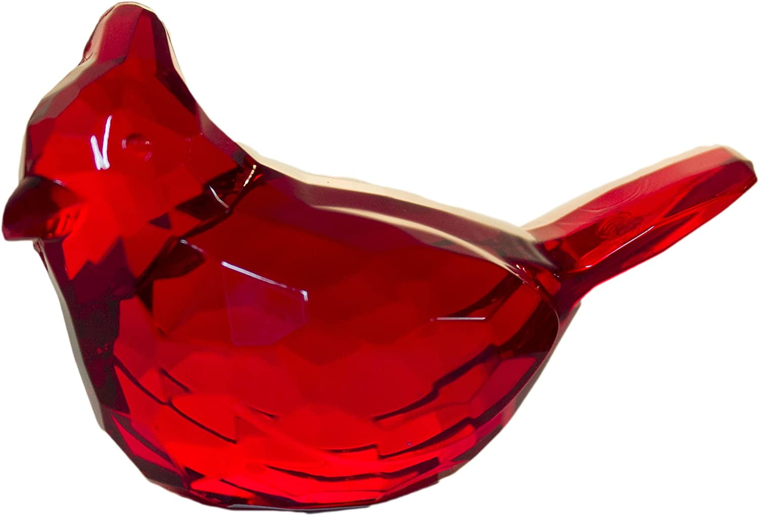 Fymlhomi ACRYX-02 Crystal Expressions Red Acrylic Cardinal Figurine (2 ...