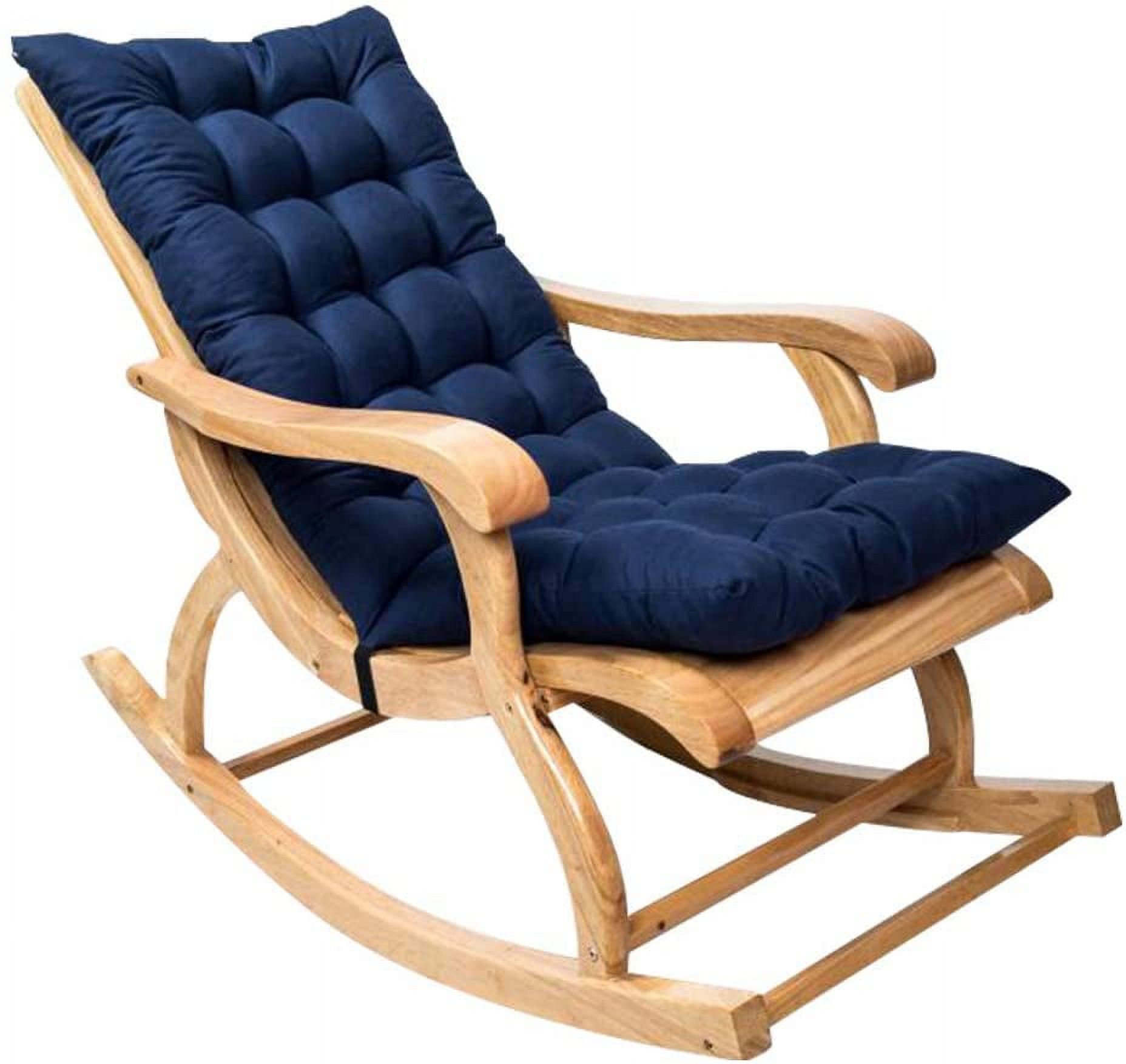 Fymlhomi Rocking Chair Cushion Pads Sun Lounger Cushion Thick Garden ...