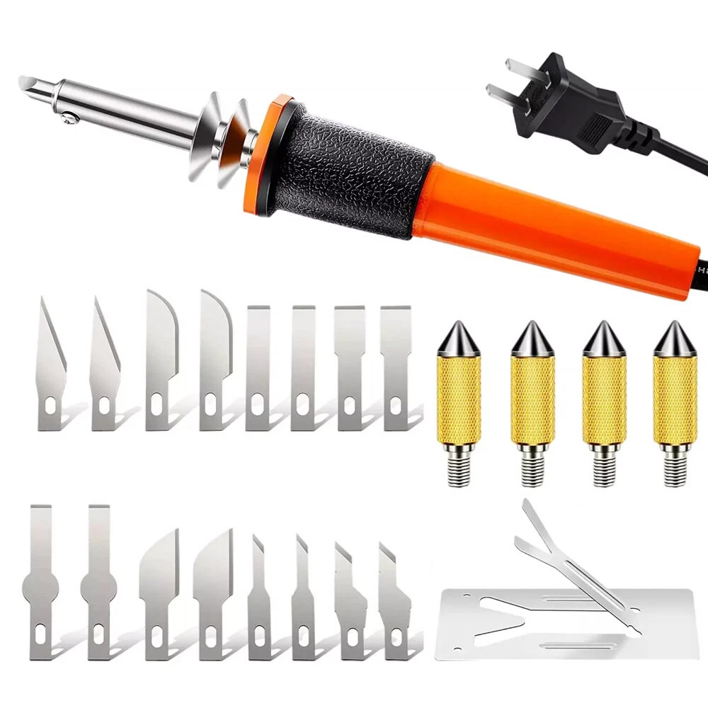 Fyna -22 Pieces Electric Hot Knife Cutter Tool Kit Include Heat Cutter ...