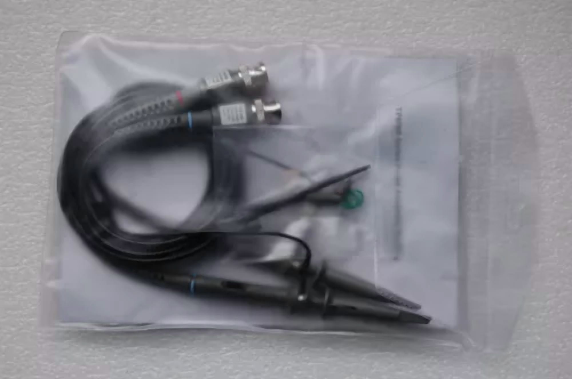 Fyna -2X 100Mhz Oscilloscope Scope Analyzer Clip Probe Test Leads Kit ...