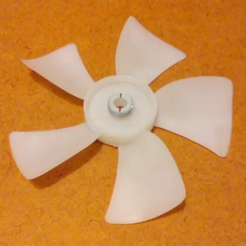 Fyna -5 Inch Diameter Plastic Fan Blade/Propeller. 3/16 Inch Bore. Cw ...