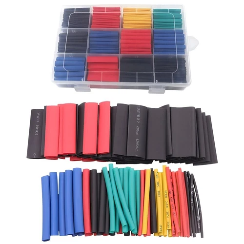 Fyna -750Pcs Heat Shrink Tubing Kit Wire Shrink Wrap Tubing Shrink ...