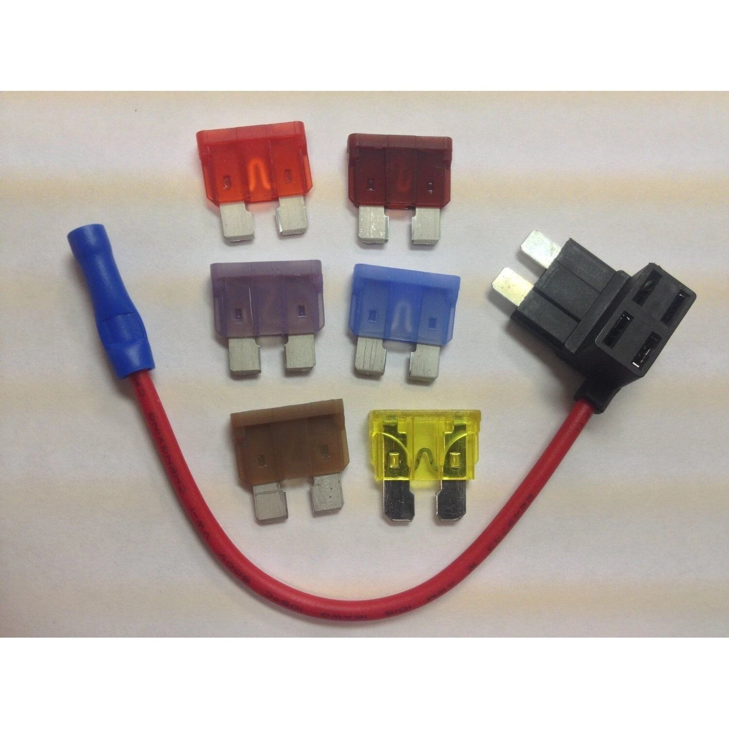 Fyna -Ato Atc Fuse Tap Add-A-Fuse/Add-A-Circuit + 3A 5A 7.5A 10A 15A ...