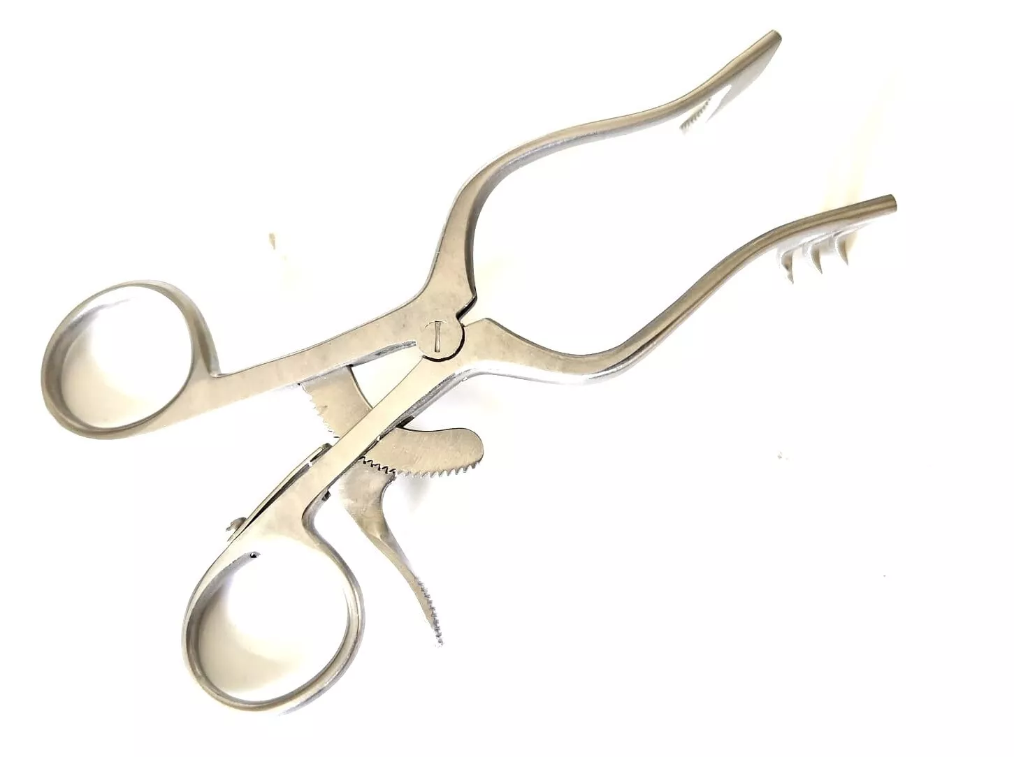 Fyna -Perkins Enduaral Retractor 5.25", Left Serrated Solid Blade ...