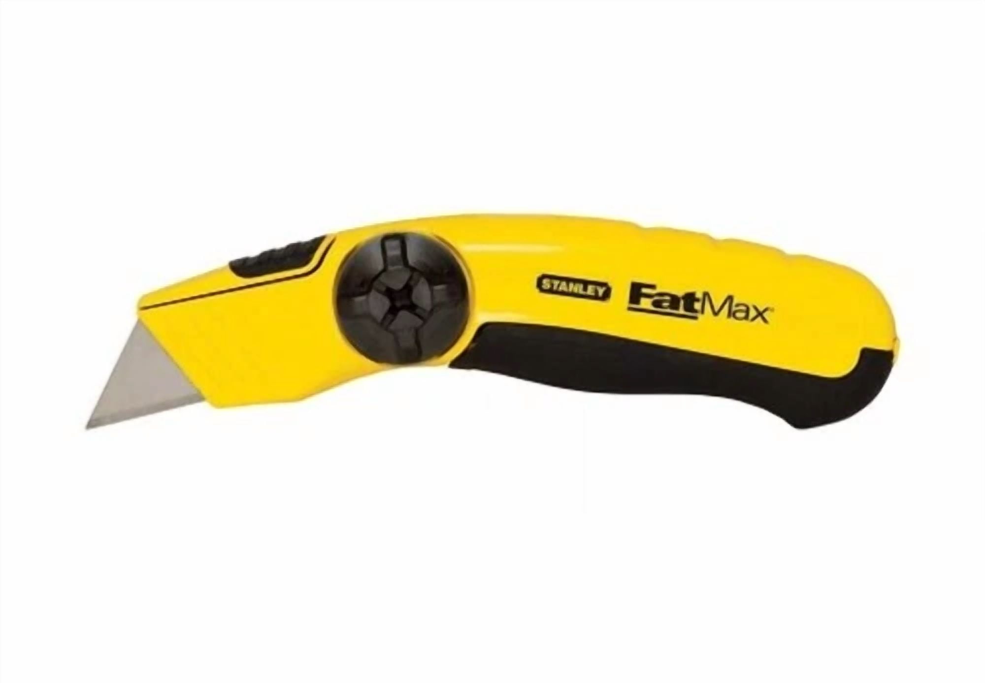 Fyna -Stanley Fatmax 6-1/4" Inch Fixed Blade Utility Knife Black Yellow ...