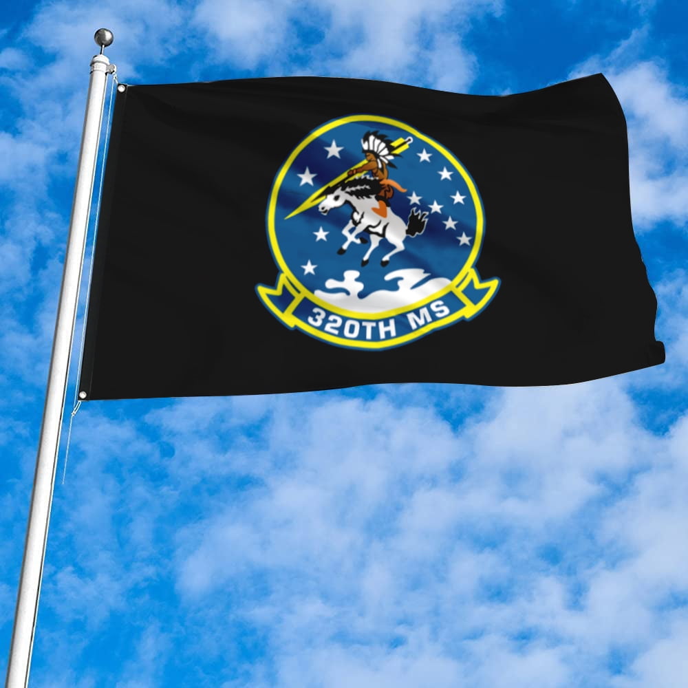 Fyon US Military Air Force 320th MS Flag banner with Grommets Man cave ...
