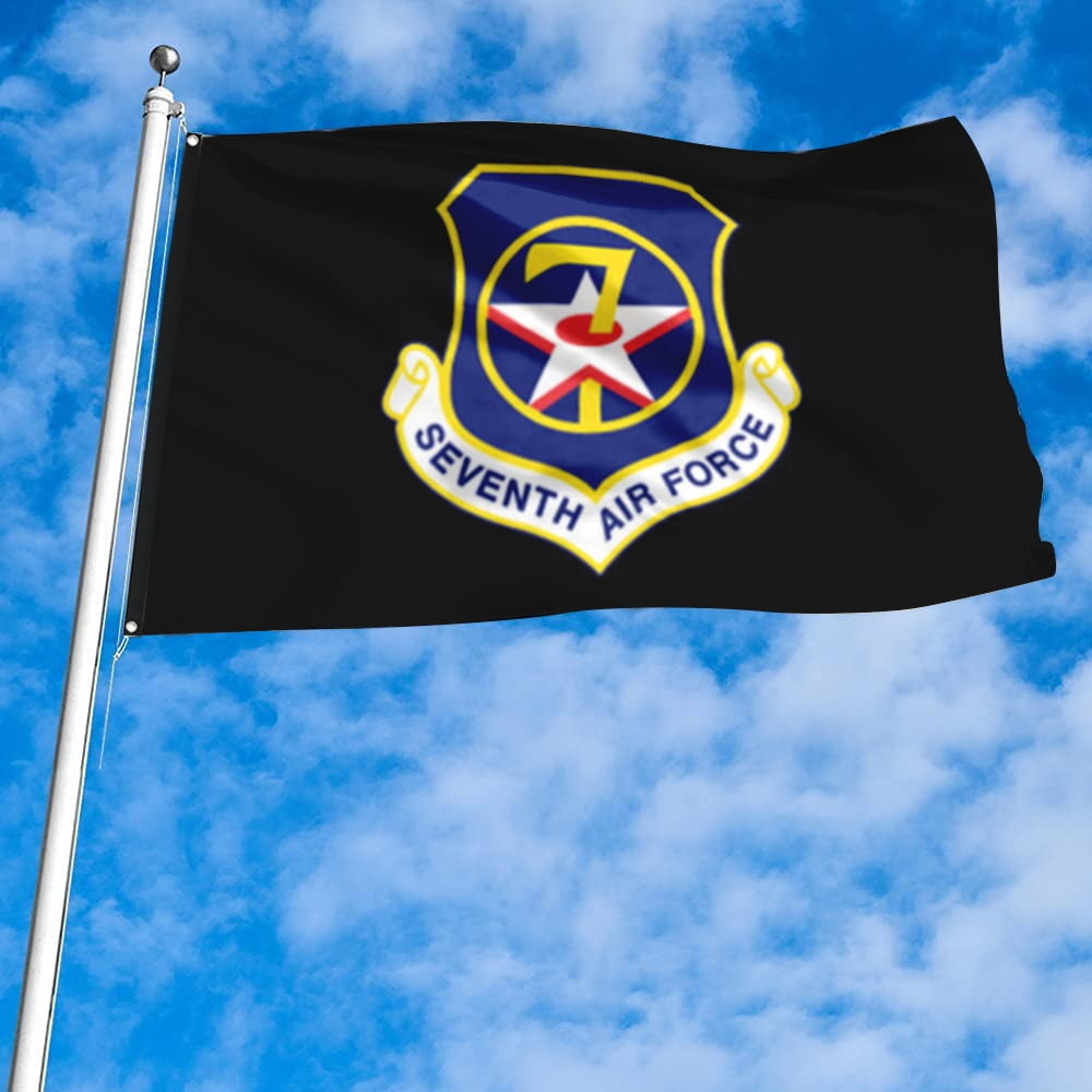 Fyon US Military Air Force 7th Air Force Flag banner with Grommets Man ...