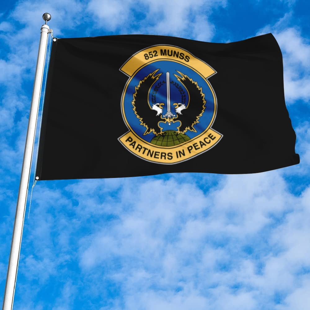 Fyon US Military Air Force 852 Munss Partners in Space Flag banner with ...