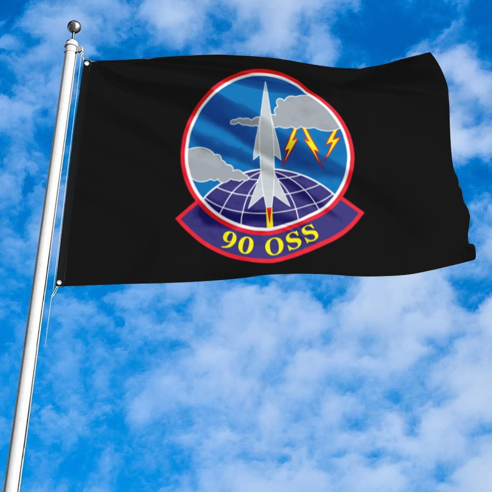 Fyon US Military Air Force 90 OSS Flag banner with Grommets Man cave ...