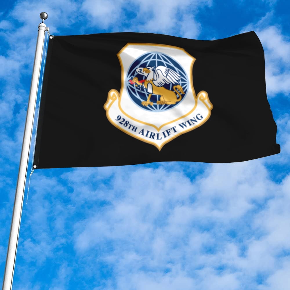 Fyon US Military Air Force 928th Airlift Wing Flag banner with Grommets ...