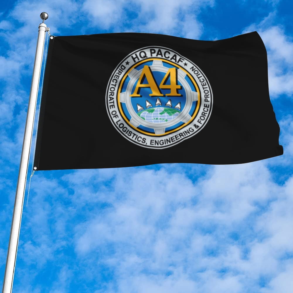 Fyon US Military Air Force HQ PACAF-A4 Flag banner with Grommets Man ...
