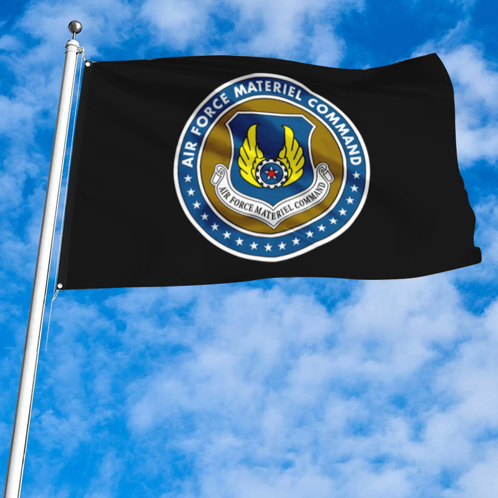 Fyon US Military Air Force Materiel Command Flag banner with Grommets ...