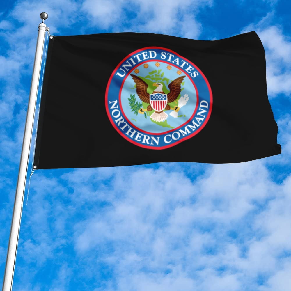 Fyon US Military Air Force US NORTHERN COMMAND Flag banner with ...