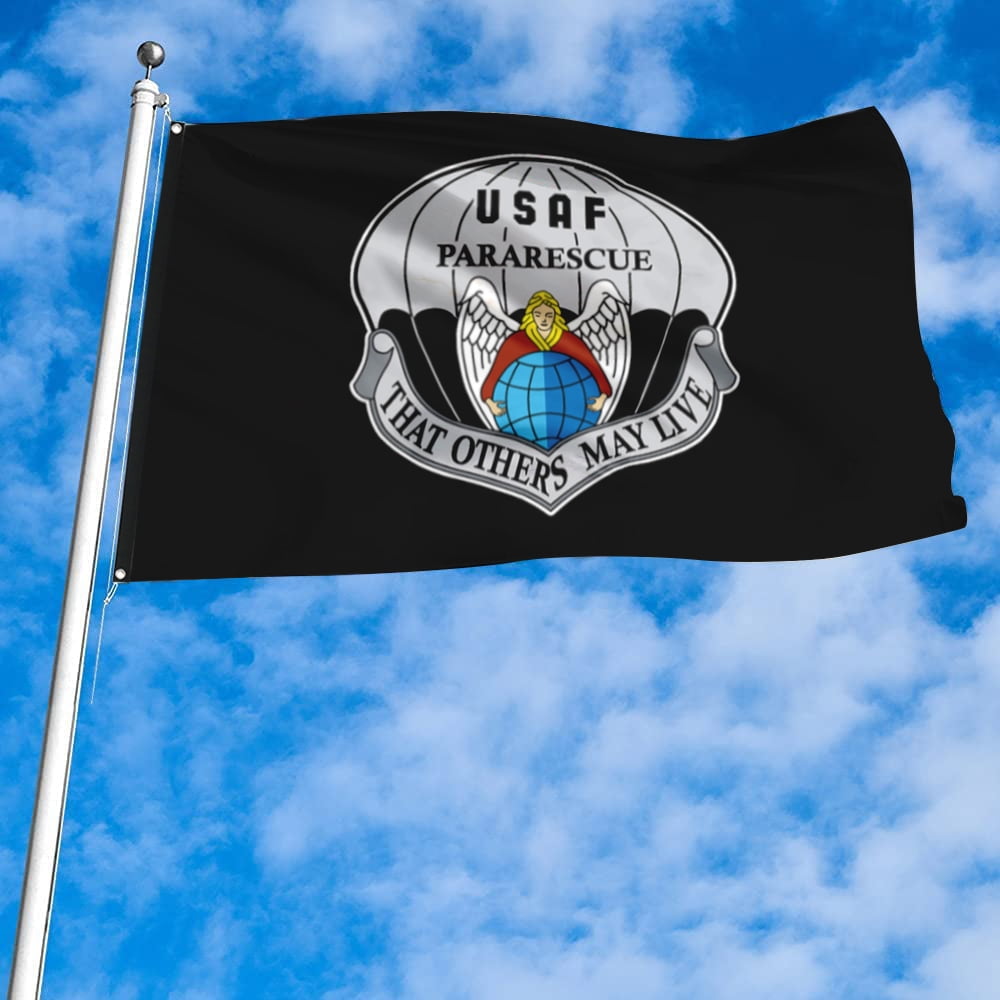Fyon US Military Air Force USAF Pararescue Flag banner with Grommets ...