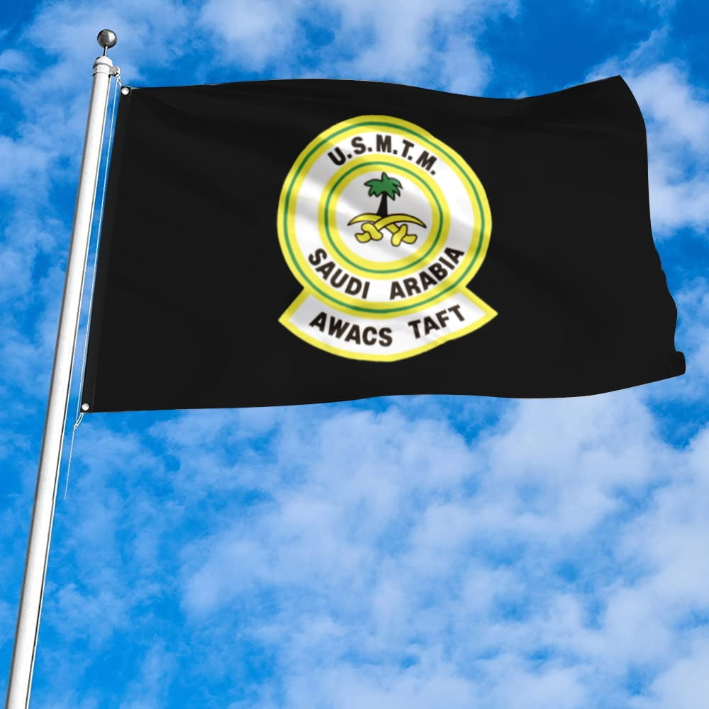 Fyon US Military Air Force USMTM Saudi Arabia - AWACS Taft Flag banner ...