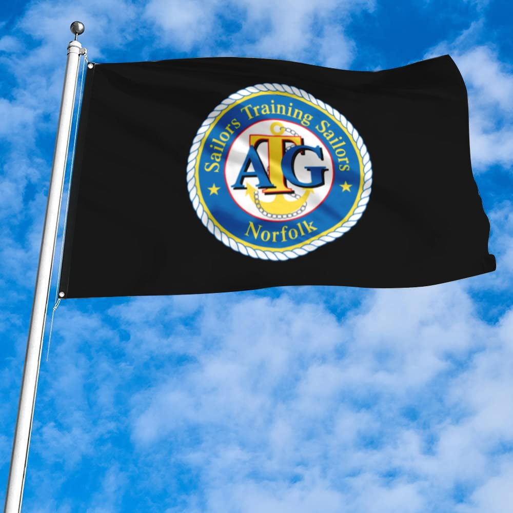 Fyon US Military Navy ATG Norfolk (AFLOAT Training Group Norfolk Flag ...
