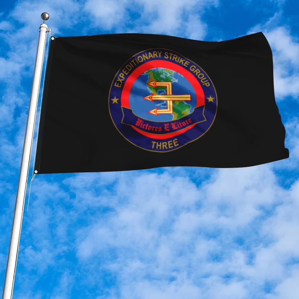 Fyon US Military Navy ESG-3 Expeditionary Strike Group Three Flag ...