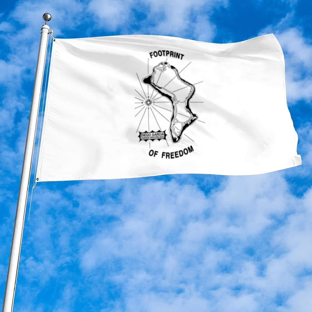 Fyon US Military Navy Footprint Of Freedom BW Flag banner with Grommets ...