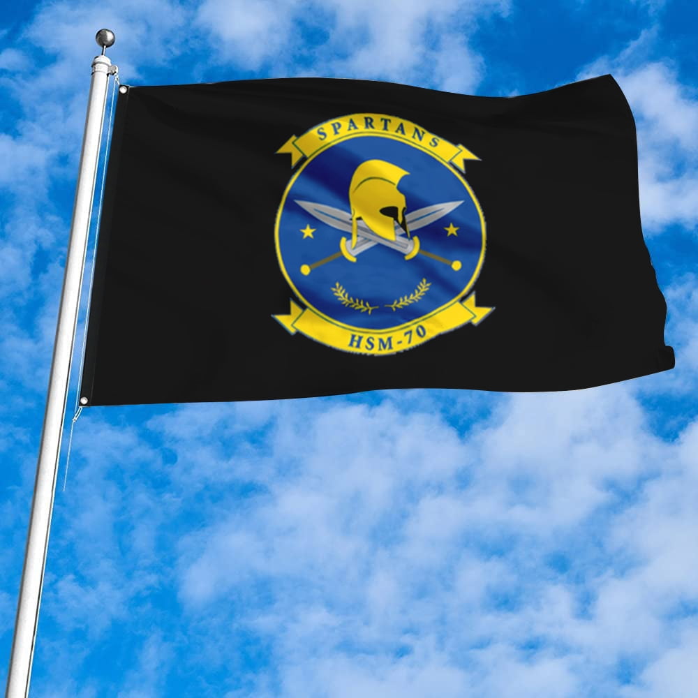 Fyon US Military Navy HSM-70 Flag banner with Grommets Man cave Decor ...