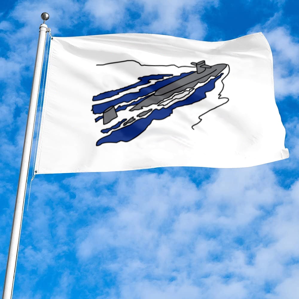 Fyon US Military Navy M-380 SSBN Class Submarine Flag banner with ...