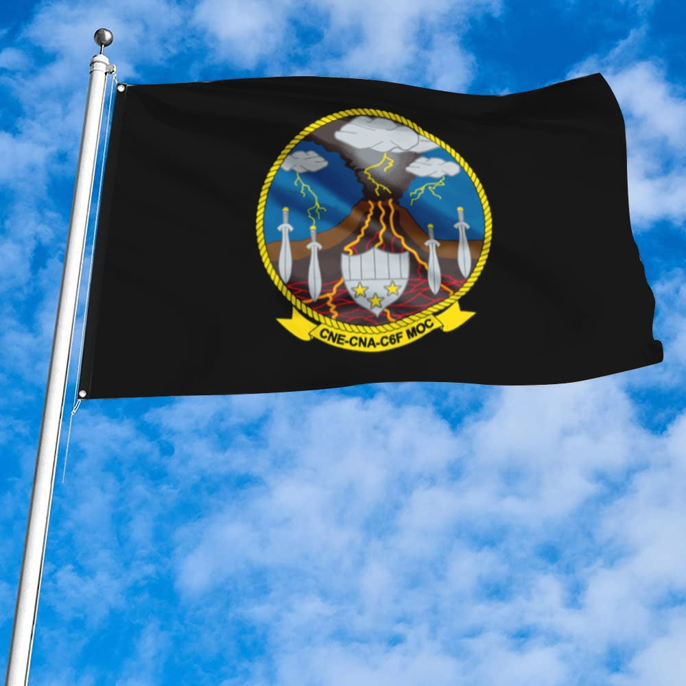 Fyon Us Military Navy Maritime Operations Center C6f Flag Banner With