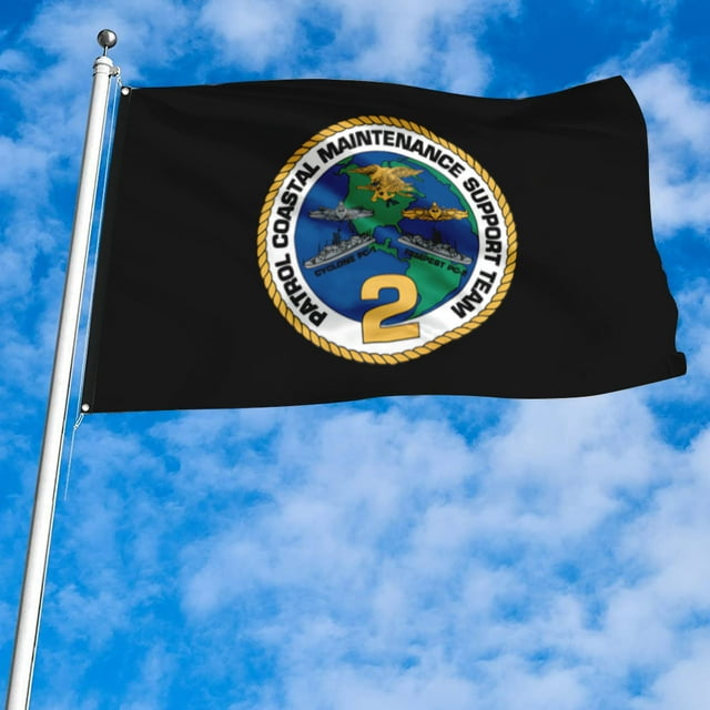 Fyon US Military Navy Patrol Coastal Maintenance Support Team 2 Flag ...