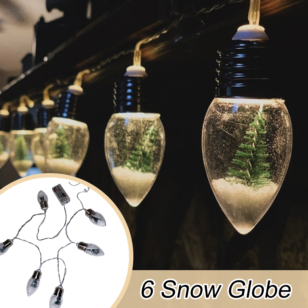 Fyrome LED Curtain Lights Christmas Decorations Snowball lamp Window ...