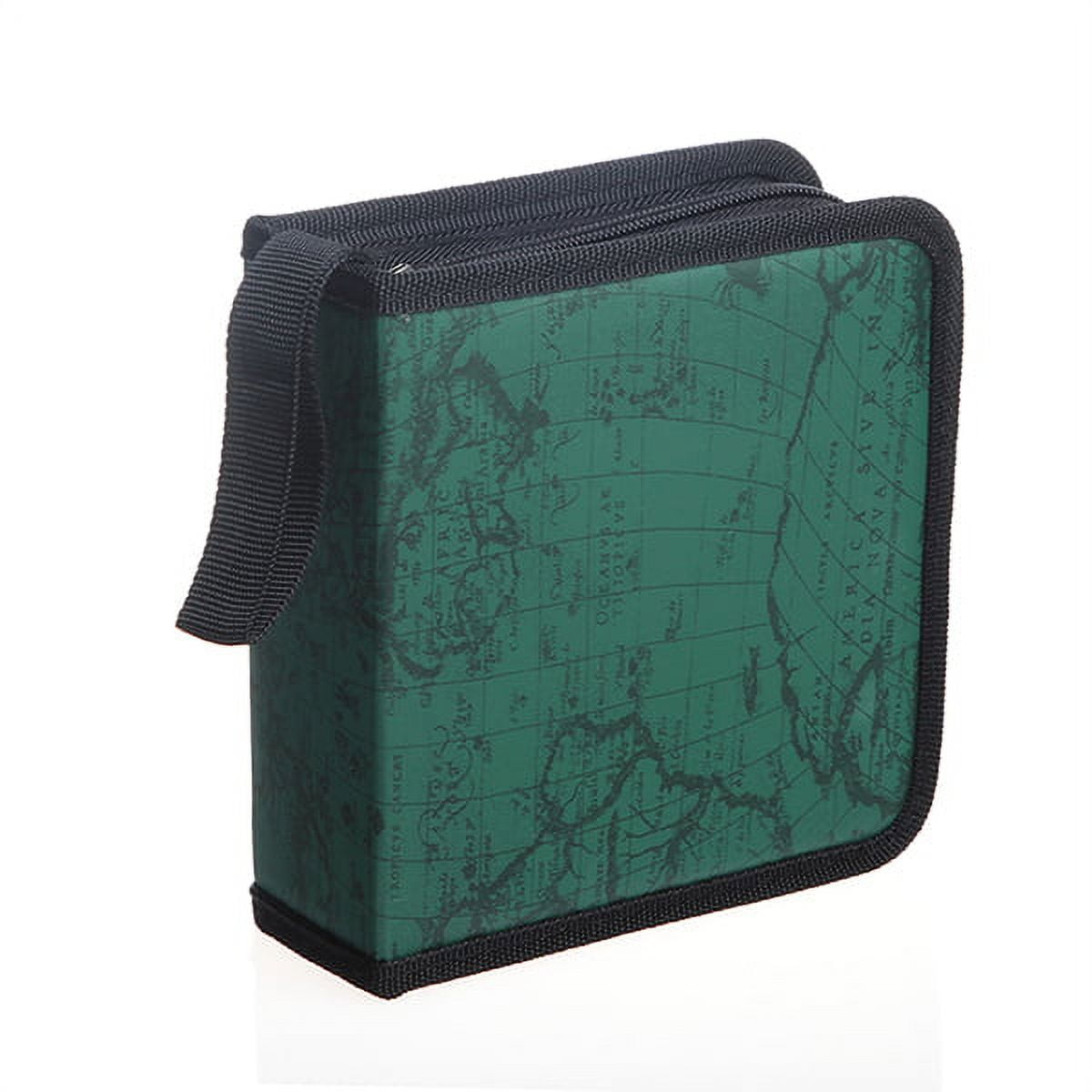 Fysho Portable 40 Disc Double-side CD DVD Holder Storage Case Organizer ...