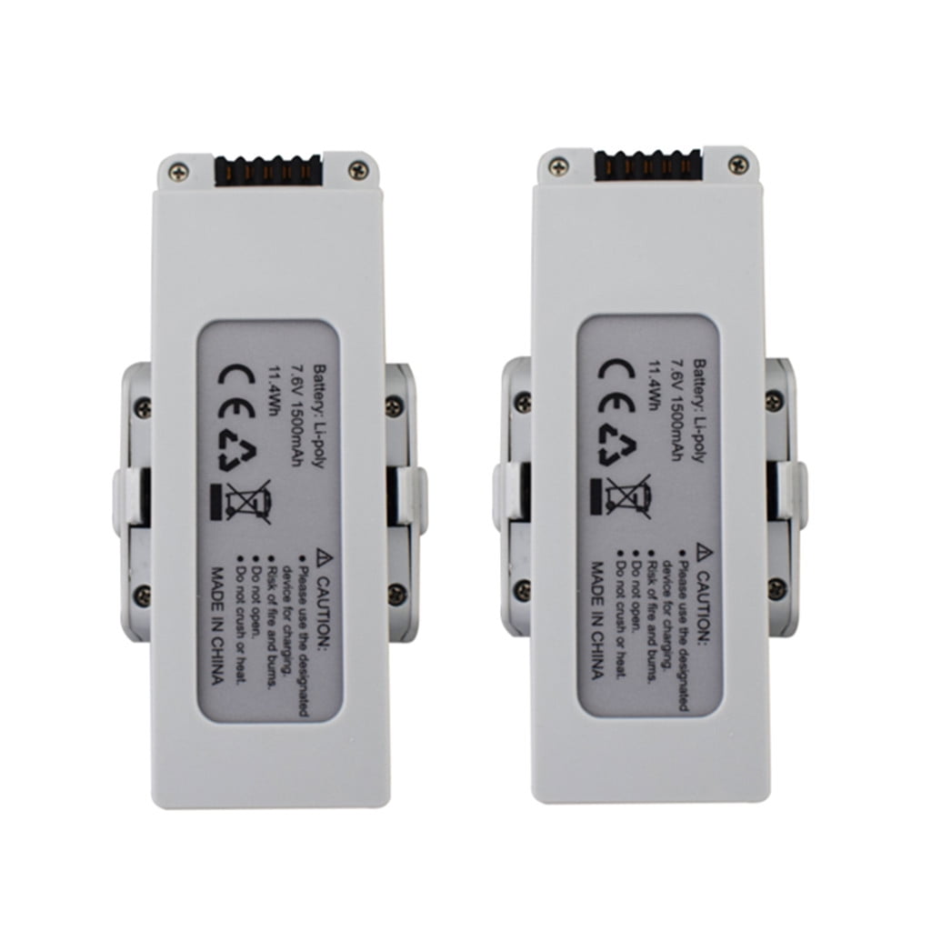 Fytoo 2PCS 7.6V 1500mAh Lithium Battery For HS510 F30 MJX B7 Bugs7 ...
