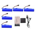 Fytoo 3.7V 1200mAh Lithium Battery With 5-in-1 Charger For DE45 DE42 ...