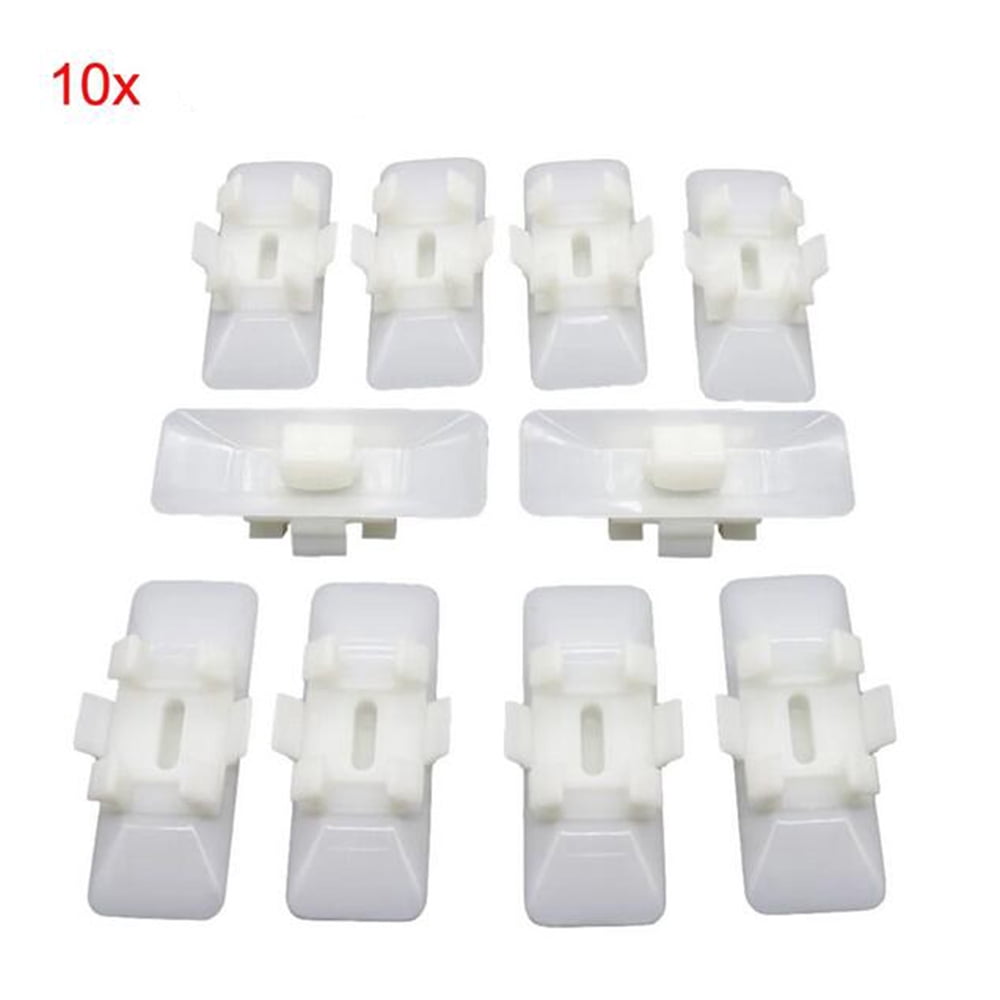 Fyuu 10Pcs 0069887278 Car Body Side Moulding Clips For Mercedes Benz ...