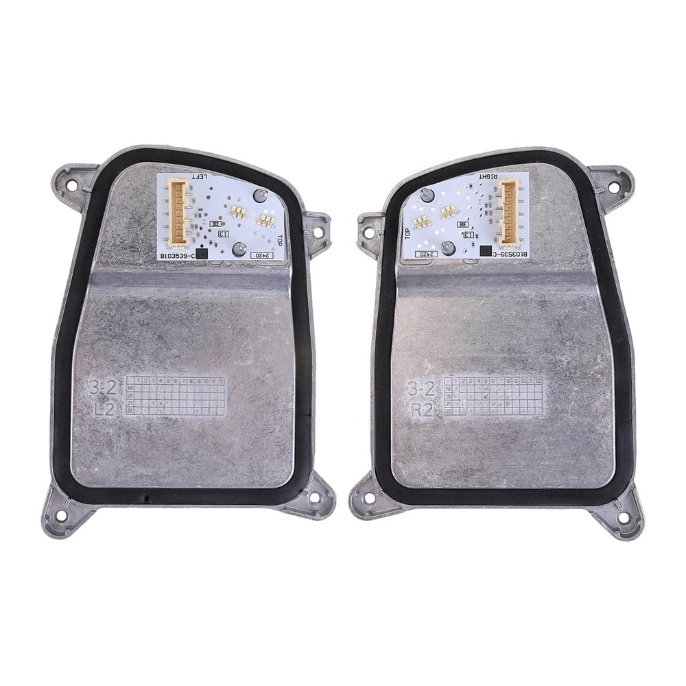 Fyuu 1Pair Drl Turn Signal Daytime Running Light Module R&L For Bmw ...