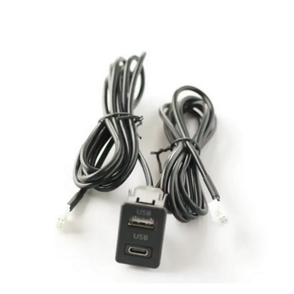 Fyuu Navigation 4Pin 6Pin To Usb+Type-C Port Panel Interface Extension Cable Adapter - Walmart.com