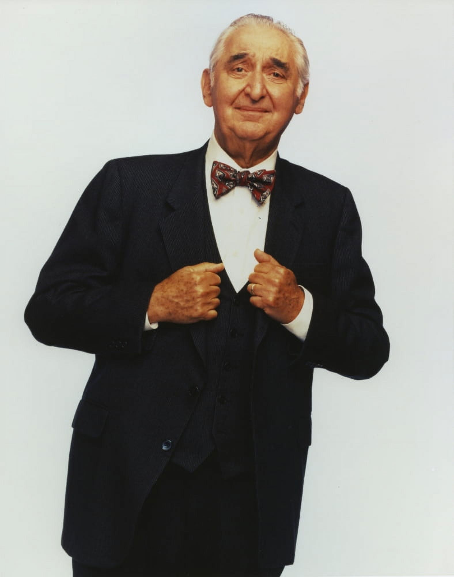 Fyvush Finkel in Tuxedo White Background Portrait Photo Print (8 x 10 ...