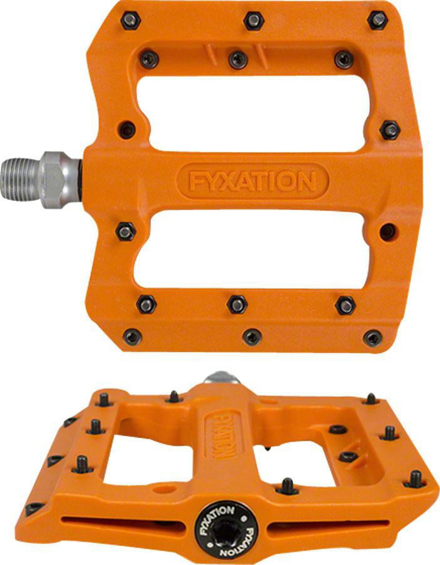 Fyxation Mesa MP Platform Pedals 9/16" Nylon Body 20 Removable Grip ...